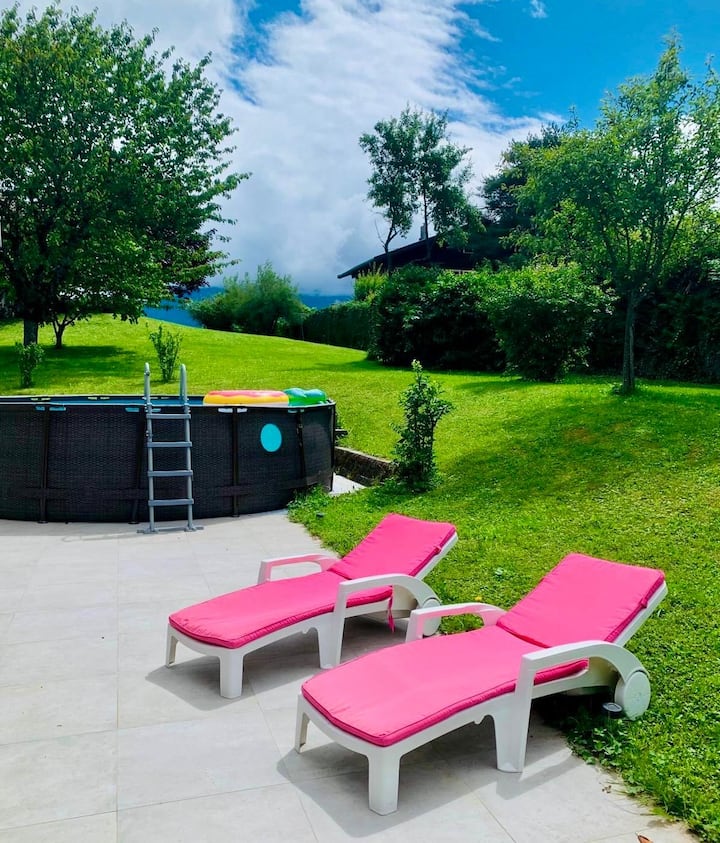 Maison Avec Piscine Et Lac 10 Minutes à Pied - Sévrier