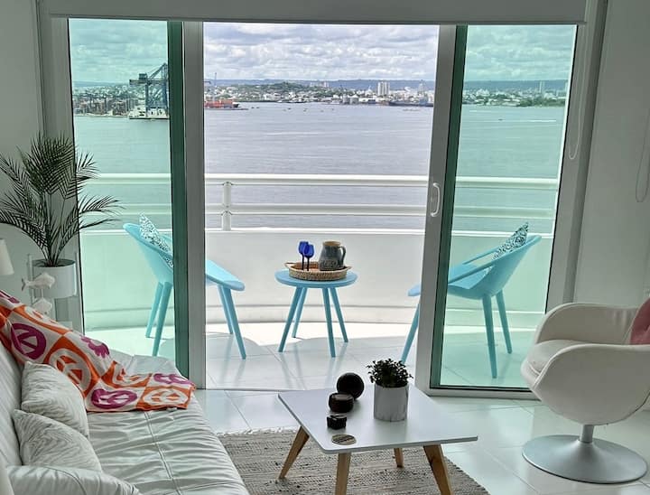 Bay-view Apartment In Bocagrande. Vista A La Bahia - Cartagena