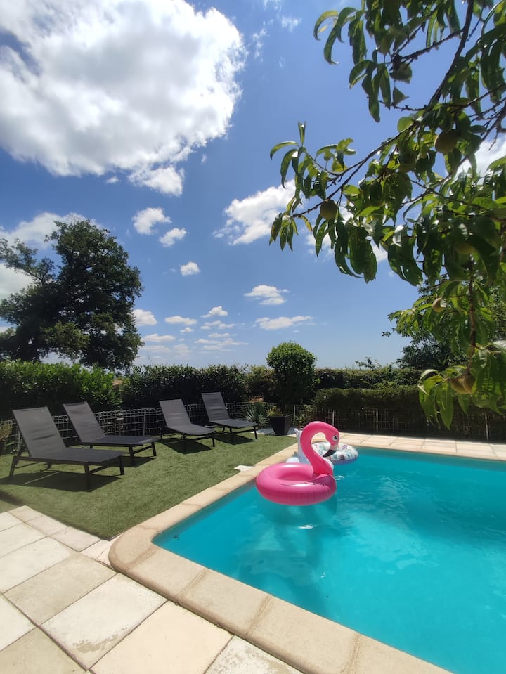 Maison De Campagne Avec Piscine - France