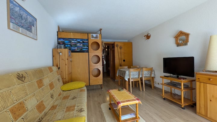 Charmant Studio Les Orres 1650 Secteur Prébois - Les Orres