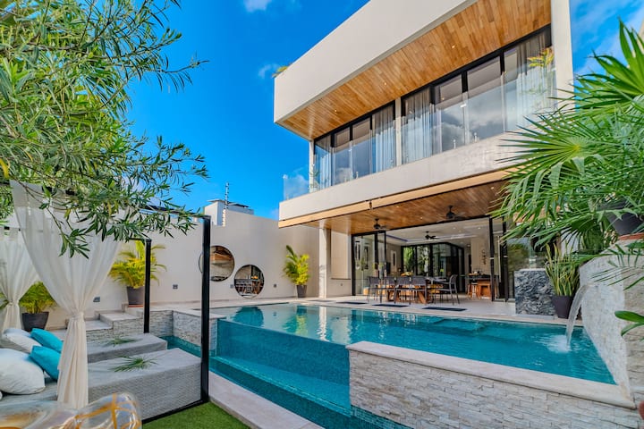 Villa 8 Guests Infinity Pool | Jacuzzi Rooftop - Tulum