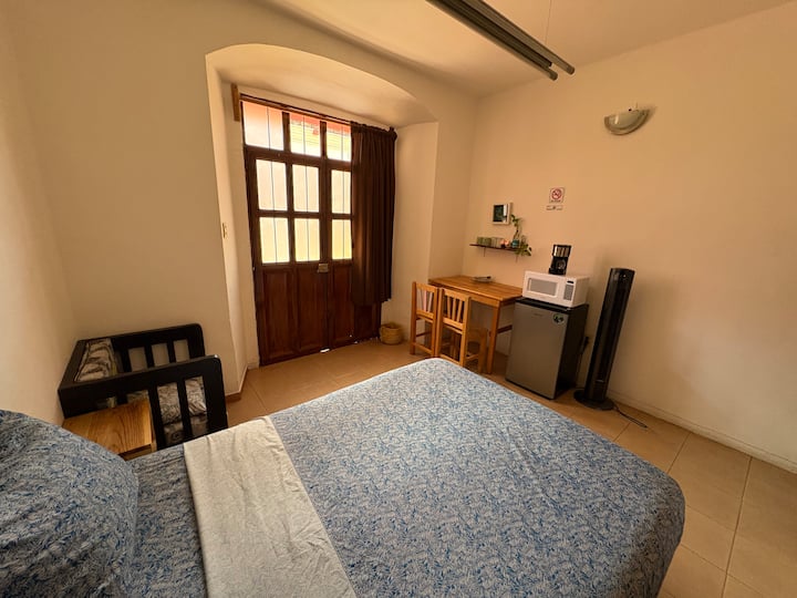 Prívate Room In Oaxaca's Downtown 2/sanitized Room - Oaxaca