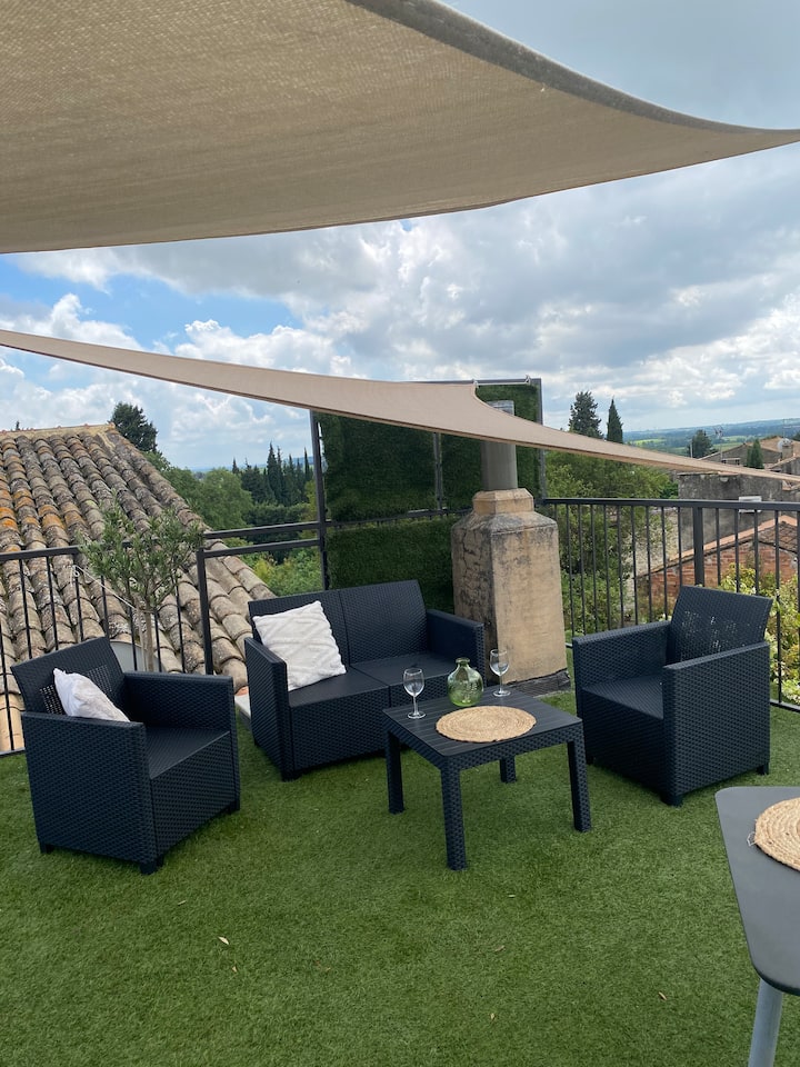 Maison Proche Pont Du Gard, Terrasse,avignon/nimes - Castillon-du-Gard