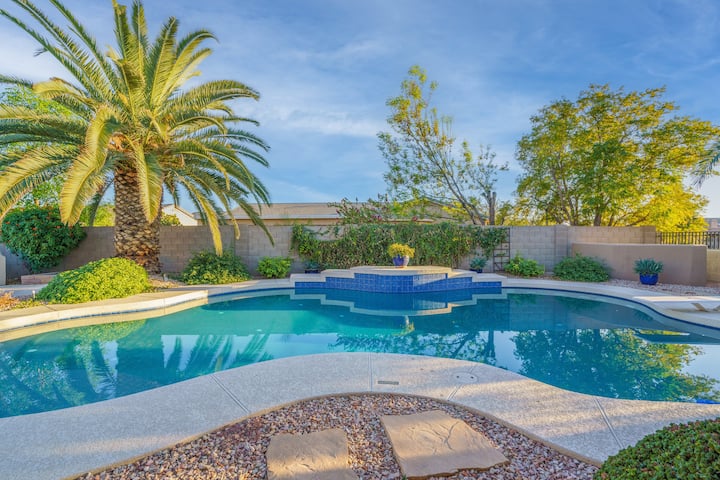 "Casa De Palmas" Oasis W/dive Pool, Bbq & Fire Pit - Goodyear, AZ