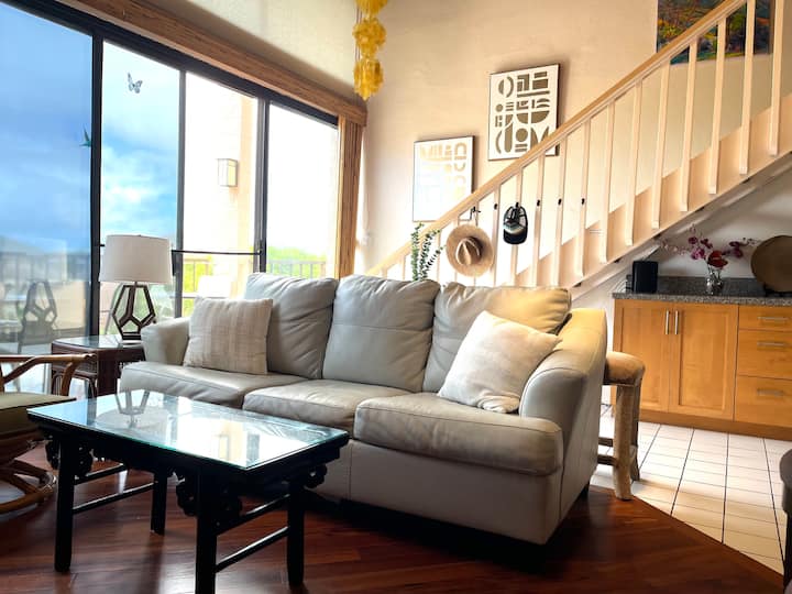 Ocean Vista, Walk To Beach, 3 Bdr W/master Suite - Maui
