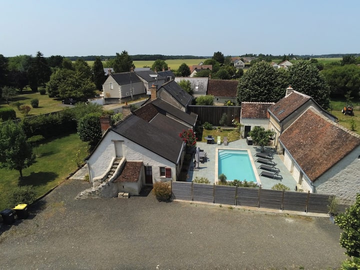 2 Gîtes De Caractère, Piscine, 15 Kms Tours - Montlouis-sur-Loire