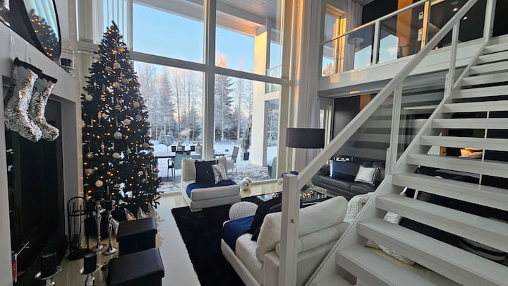 Arctic Luxury Home: Own Cinema, Gym, Hot Tub, Yard - Oulu