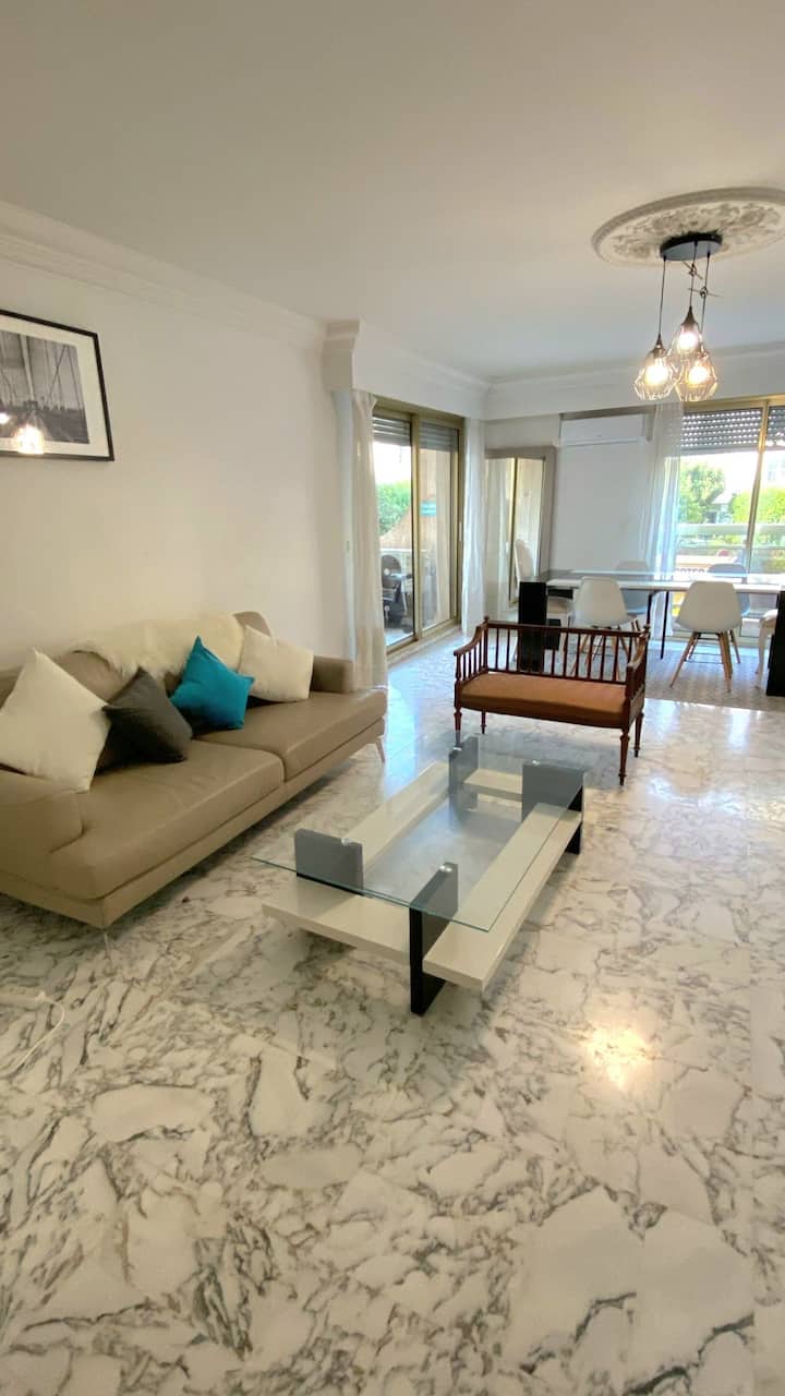 Grd 3 Pièces 90m2, 5mn De La  Promenade (Négresco) - Nizza
