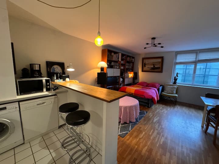 Paris 50m2, Canal St-martin, Parking Privé Gratuit - 