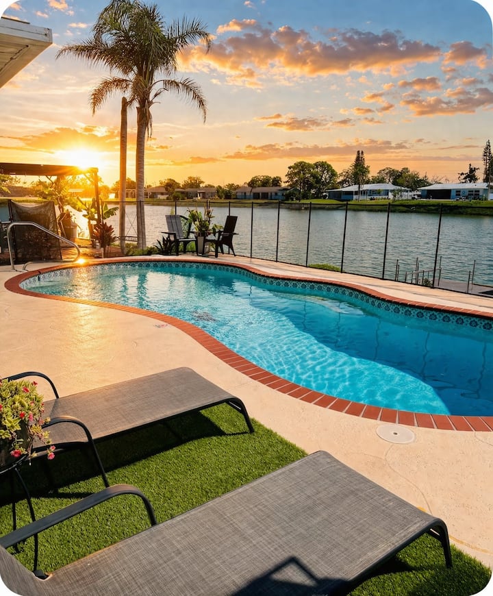 Lakefront Oasis With Pool, Near Beaches! - ベニス, FL