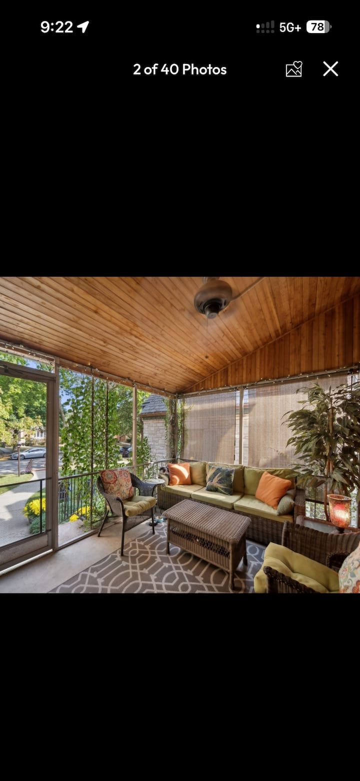Charming Tudor Home In The Heart Of Oak Park - Aéroport O'Hare de Chicago (ORD)