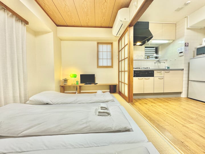 3min Jr/5min Subway/kitchen/ev/2room/2balconies - Ueno