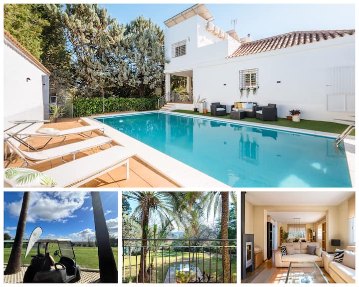 Beauty-villa &Pool In Seville- Golf 6 Minutes Away - Castilblanco de los Arroyos