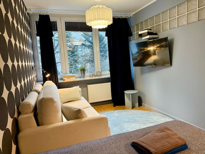 Old Town★self Check-in★quiet★central★tube★ac - Warsaw