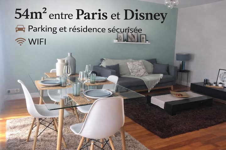 ❤️Calme & Cosy ❤️Entre Paris& Disney  Vallée Village - Pontault-Combault