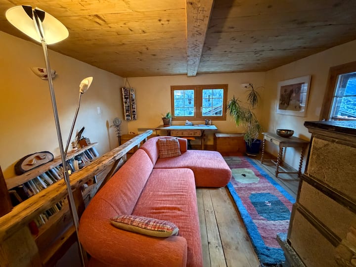 Jolie Maison Avec Un Superbe Panorama - Zinal