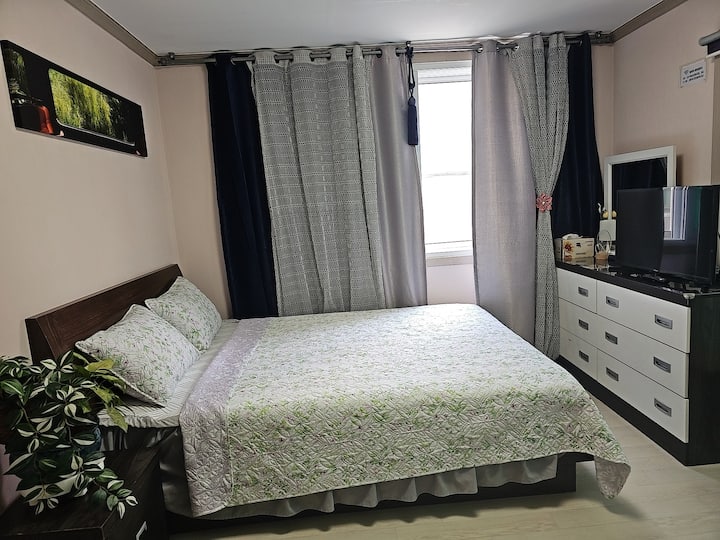 Near Gyeongsan Stn Cozy House #Netflix & Disney - Daegu
