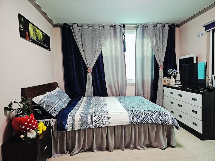 Near Gyeongsan Stn Cozy House #Netflix & Disney - Daegu