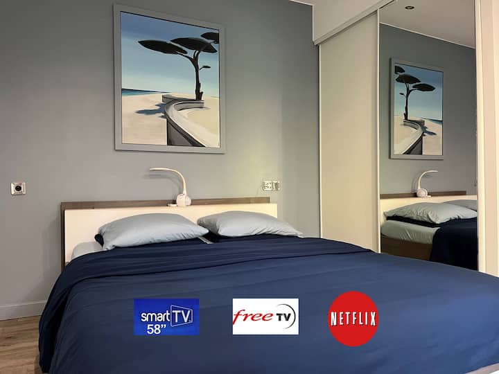 Studio Luxe-jardin+terrasse 2 Min Gare - Auvers-sur-Oise