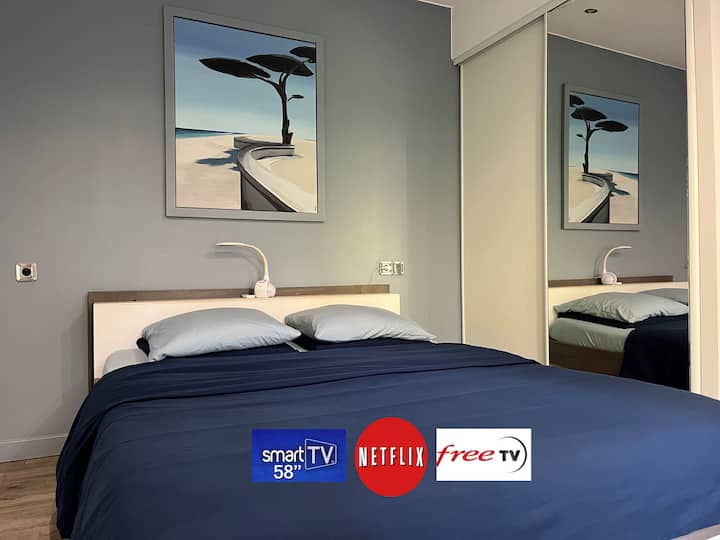 Studio Luxe-jardin+terrasse 2 Min Gare - Conflans-Sainte-Honorine