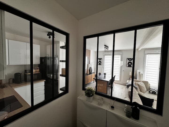 Grand F2 Dernier Etage Belle Vue - Gonesse