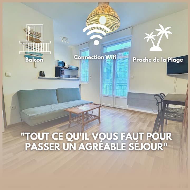 Appartement Design Au 1er  Balcon Vue Mer - Fort-Mahon-Plage