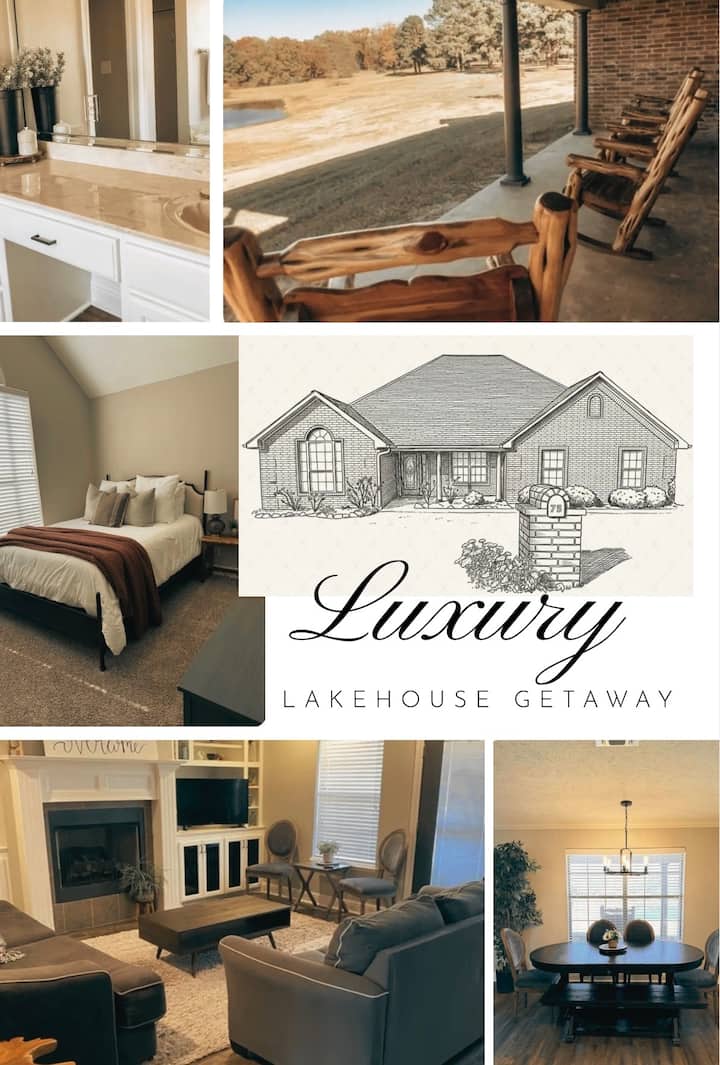 The Luxury Lake House Getaway! - Hooks, TX