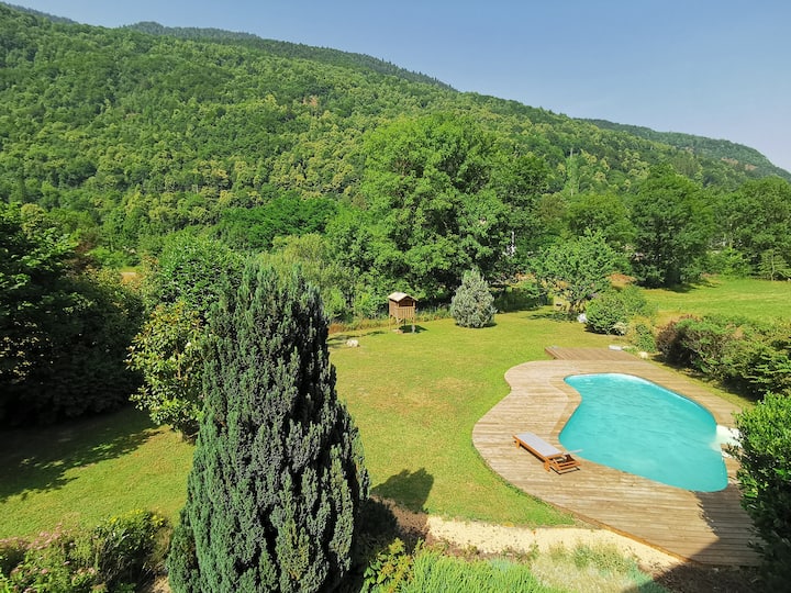 Villa Ensoleillée, Vue, Piscine - Bagnères-de-Luchon