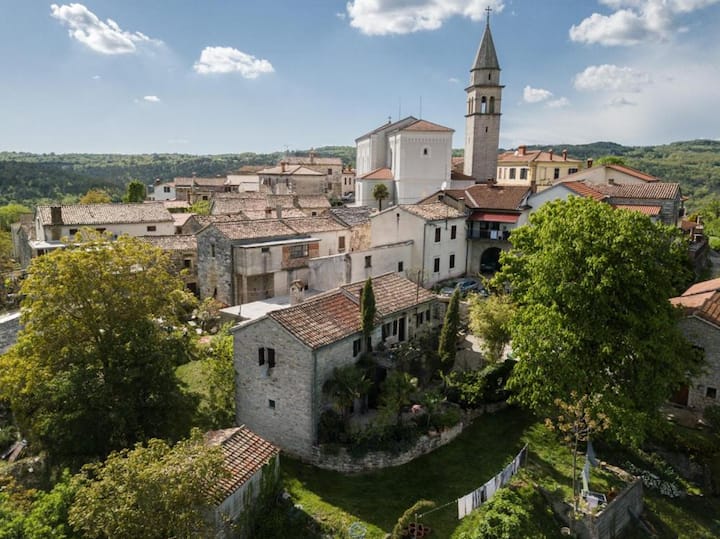 Familienfreundliches Natursteinhaus - Istrien
