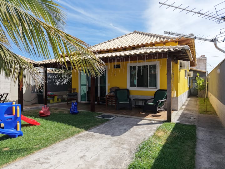 Casa Em Condomínio, Lagoa, Ar, Churrasqueira,wi-fi - Brazil