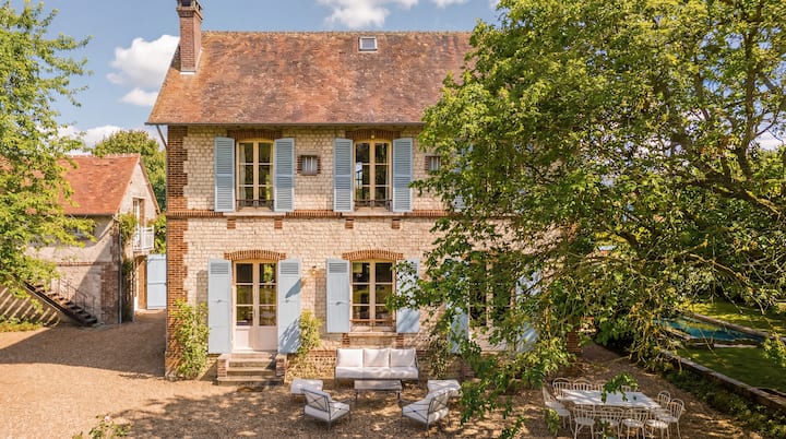 Maison Au Bord De La Seine • Piscine - Les Andelys