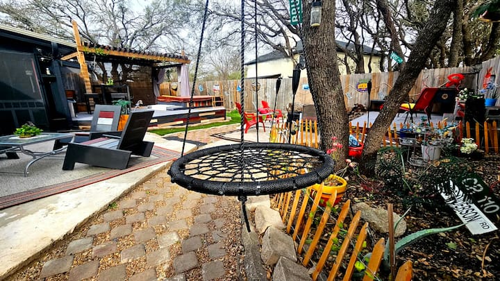 Hot Tub, Fire Pit, Game Rm Austin Lake Travis Sxsw - Leander, TX