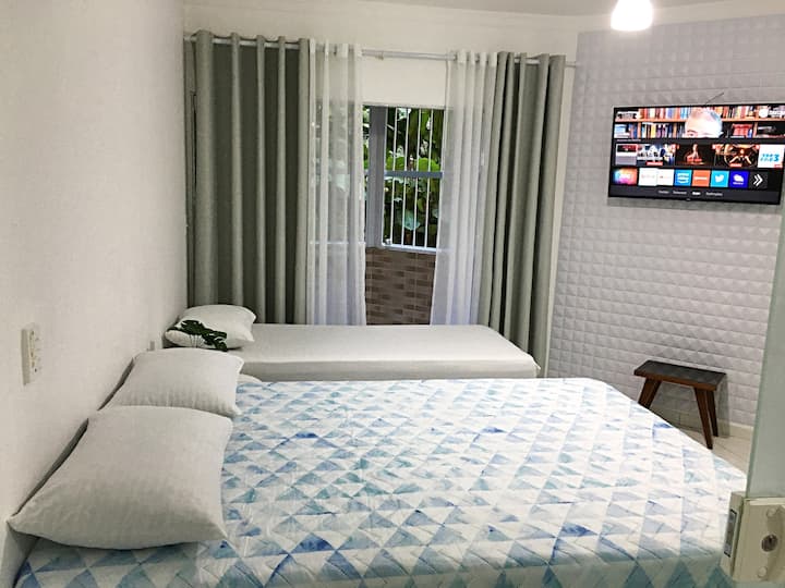 Studio 14 Pg De Ubatuba - (3 Min. Da Praia). - Ubatuba