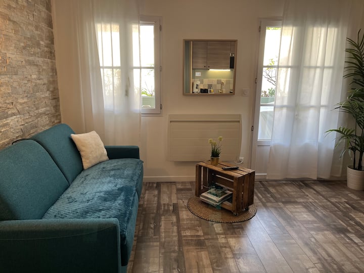 Petit Cocoon Avec Parking, Terrasse & Piscine - Rivedoux-Plage