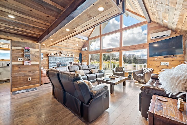 Cozy Cabin 5brm Sauna-fireplace-slopes Jim Thorpe - Jim Thorpe, PA