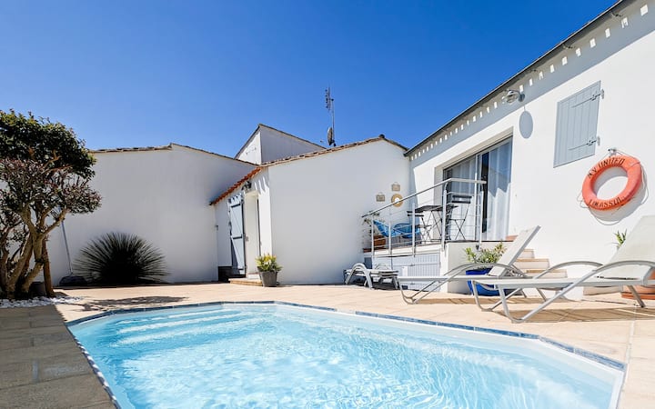 « Petite Retaise » Avec Piscine Chauffée - Île de Ré