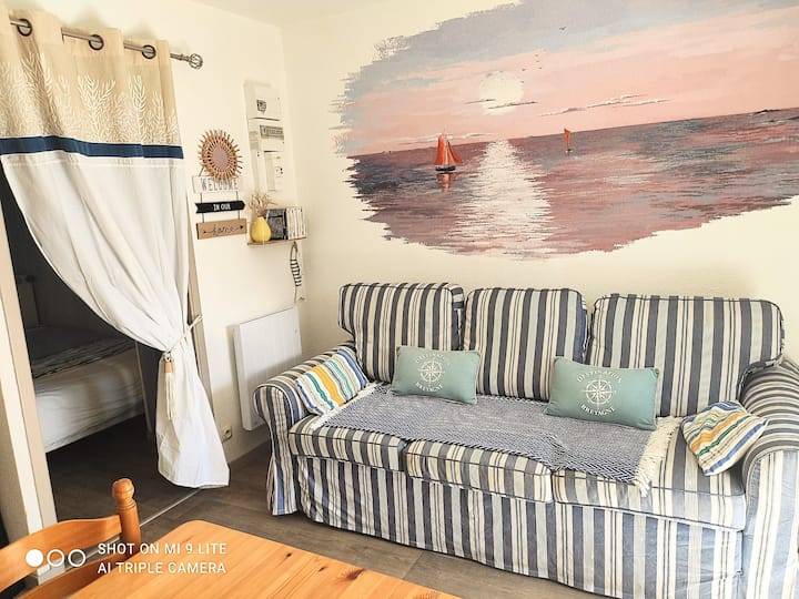 “Studio Cosy à 100 M De La Plage – Calme & Nature” - Saint-Nic