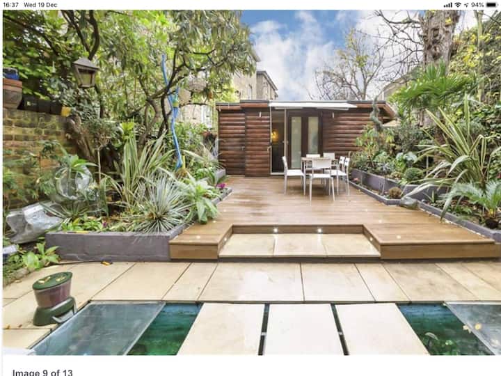 Luxury Garden Home + Cabin • Zone 2 • Near Central - Londres