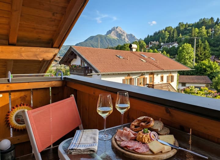 Wetterstein View: Alpine Studio - Mittenwald