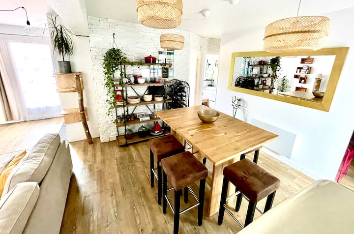 Hendaye Plage, T3 Rdc & Terrasse à 500m De L'océan - Hendaye