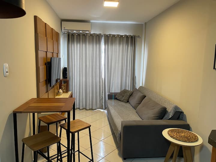 Apto Aconchegante 200m Mar, 3q Shopping Atlântico - Balneario Camboriú