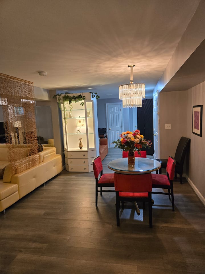 Modern Basement Apt With Private Entrance & Patio - Maryland