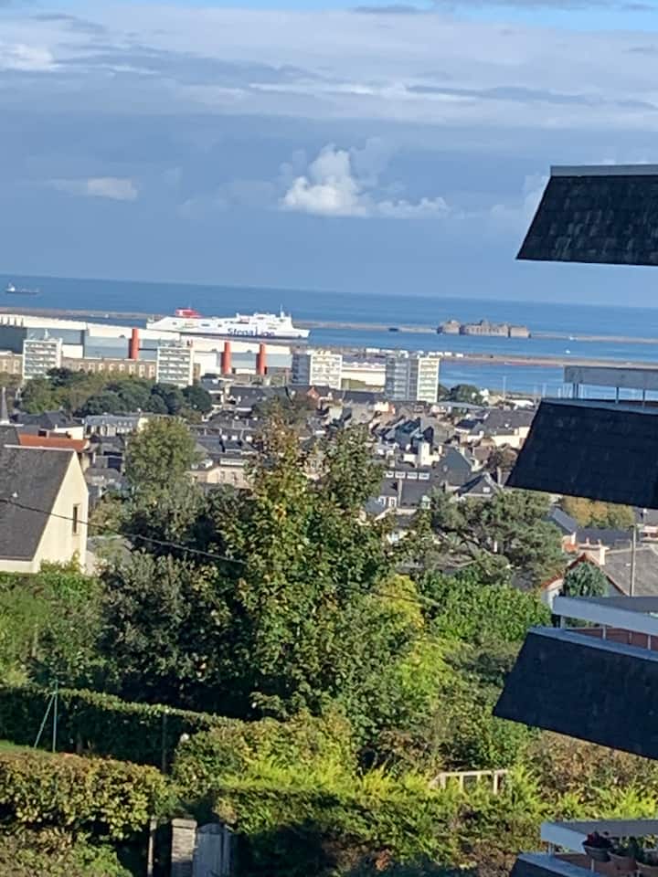 Appartement 47 M2 Au Calme Vue Panoramique Mer - Manche