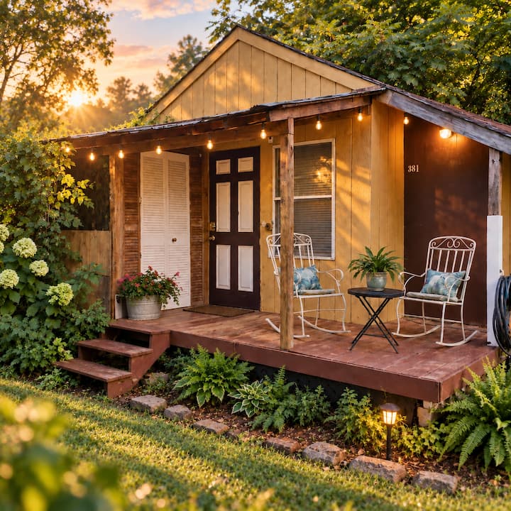 Sweet Little Glamping Cottage W/ac - Durham, Nc - Durham