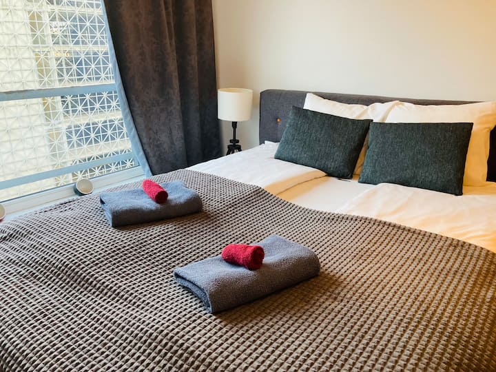 Modernstudio! Harbour 5min! View! Higher Floor - Estônia