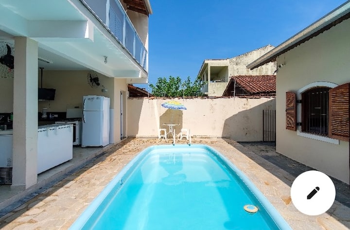 Refúgio Aconchegante Com Piscina Em Caraguatatuba - Caraguatatuba