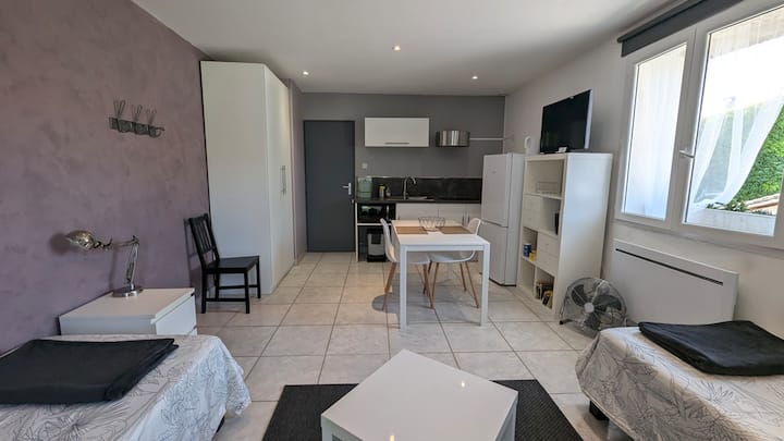 Studio Double A 5 Minutes De La Centrale Du Bugey - Pérouges