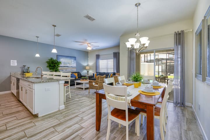 Sl4802 - 4br House With Private Pool In Kissimmee - Orlando, FL