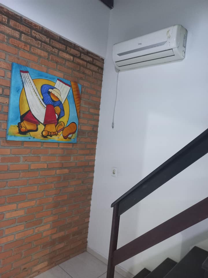 Casa Temporada Com Ar Condicionado E Roupa De Cama - Itapoá