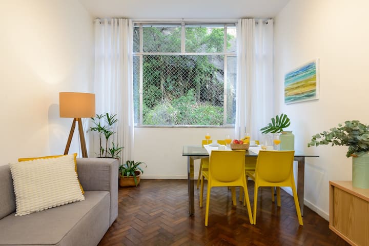 2 Quartos Confortável, Silencioso, Perto Da Praia - Glória